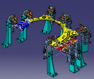 Clamp Unit in BIW Fixture Design - core of 3-2-1 principal